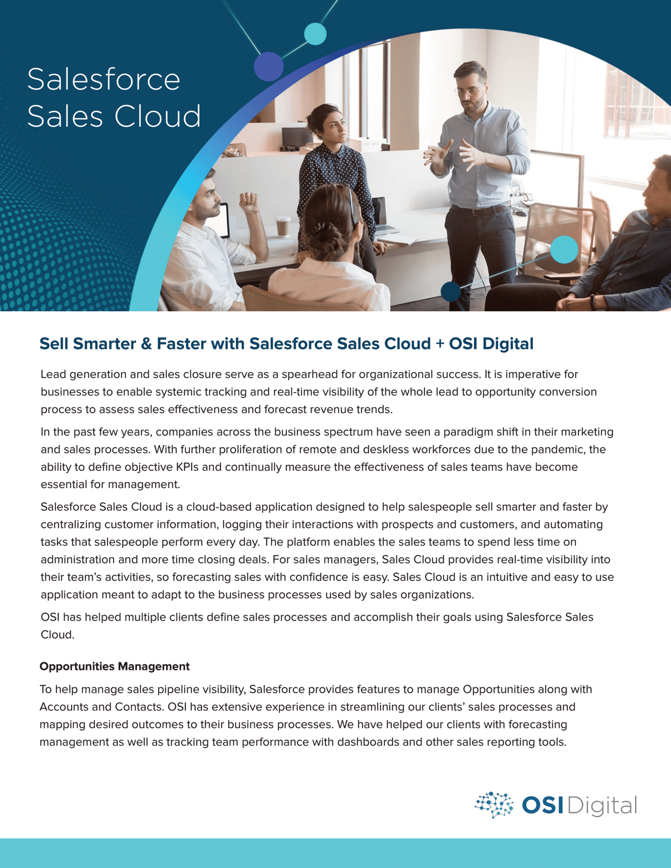 Data Sheet: Salesforce Sales Cloud
