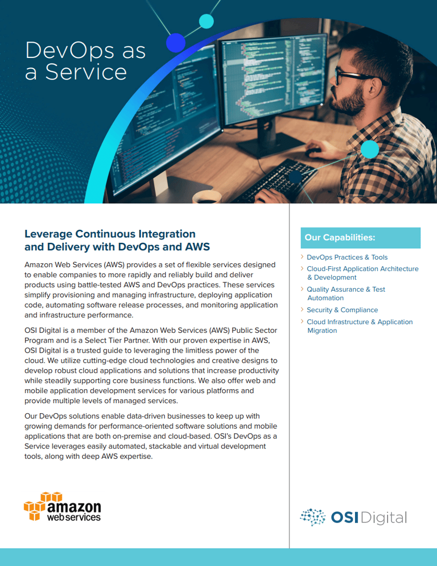 Data Sheet: DevOps as a Service
