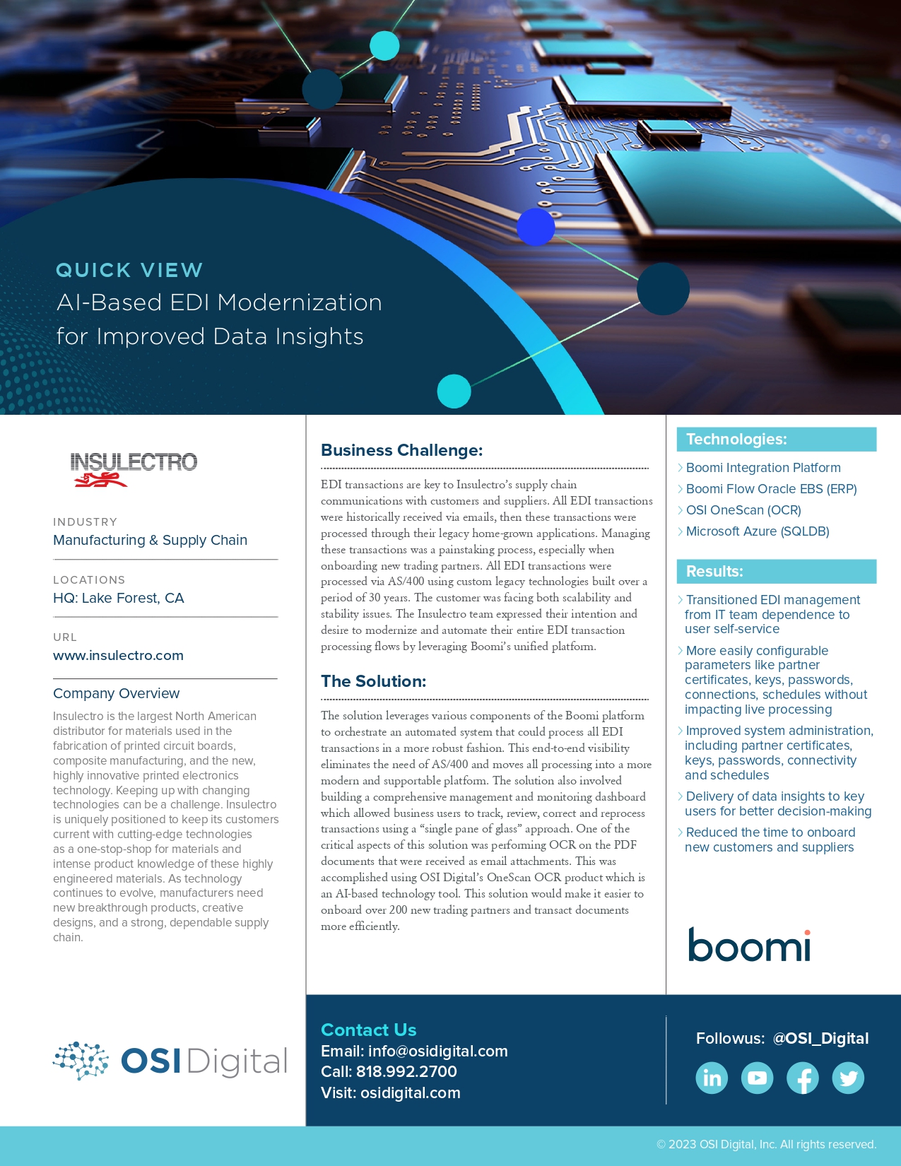 Quick View: AI-Based EDI Modernization to Improve Data Insights for ...